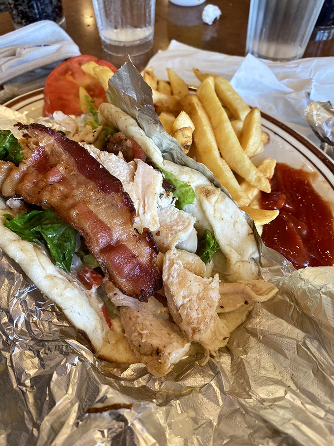 Not just a sandwich&mdash;a carefully constructed tower of flavor where bacon plays the starring role it was born to play.