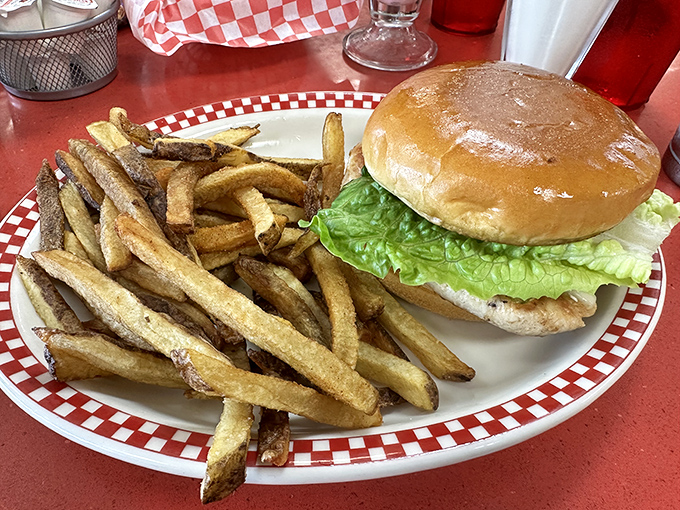 A burger and fries that doesn't need fancy aioli or truffle oil to impress &ndash; just honest ingredients prepared with respect and skill.