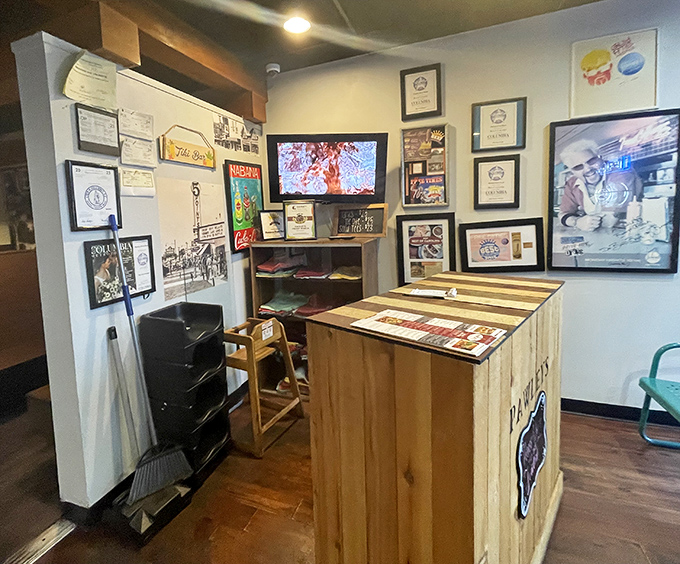 Awards line the walls&mdash;not as bragging rights, but as evidence that your burger pilgrimage was absolutely justified.