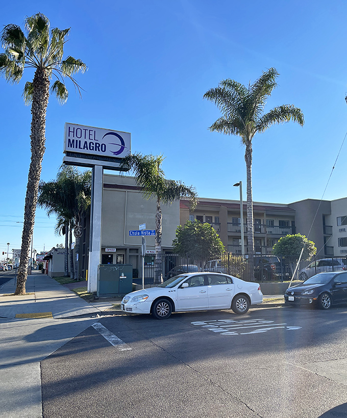 Hotel Milagro offers visitors affordable accommodations in a city where your vacation dollars stretch like a yoga instructor with something to prove.