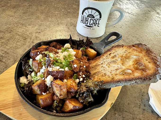 This skillet doesn't just sizzle&mdash;it tells a story of local ingredients having a delicious reunion in cast iron.