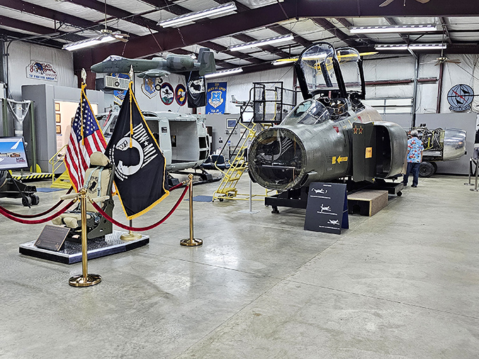 Inside the main hangar, history comes to life as aircraft that once ruled the skies now educate and inspire generations who've never known the sound of air raid sirens.