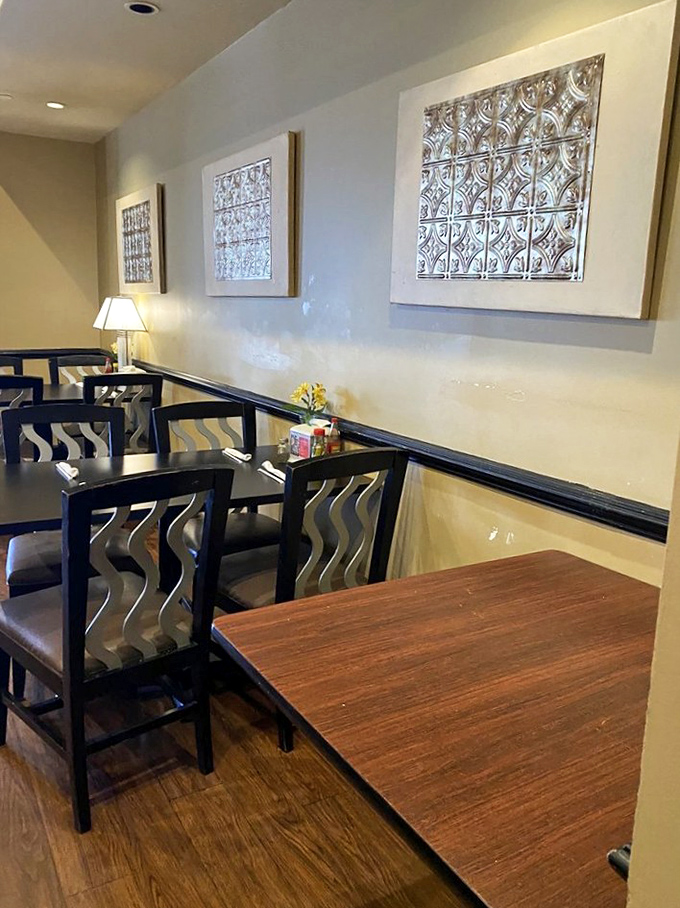 Elegant simplicity in the decor lets you focus on what matters&mdash;the impending food coma you'll happily surrender to after your third helping.