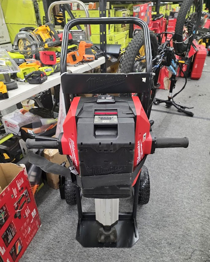 The jackhammer that says, "Your neighbors will definitely hear about your weekend projects." Power tools for the ambitious DIYer.