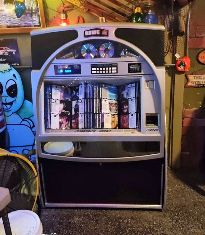 The vintage jukebox stands ready to provide the soundtrack for your meal &ndash; because great food deserves great music.