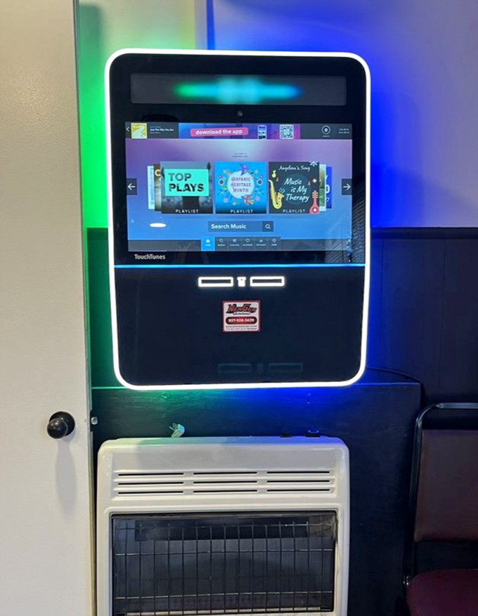 The modern jukebox: bringing musical choices to your meal that would make your teenage self both confused and delighted.