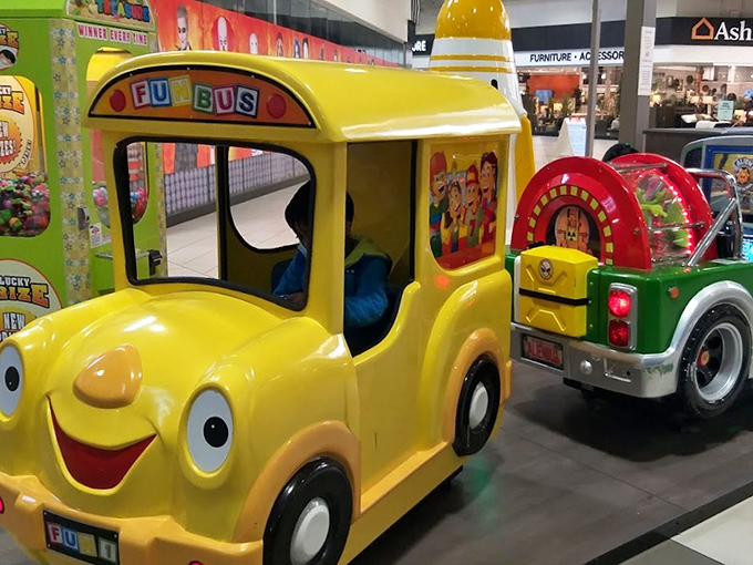 Kiddie rides that guarantee five minutes of childhood joy and hours of "Can I go again?" negotiations.