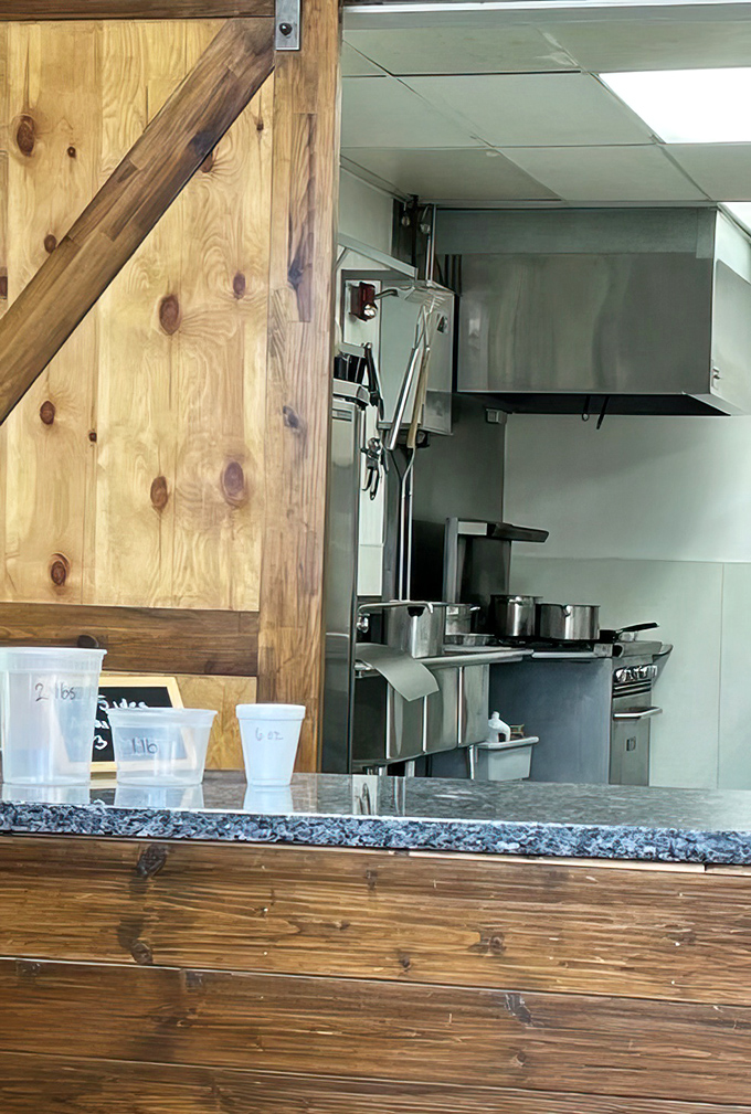 A glimpse into the kitchen where the magic happens. Simple equipment, extraordinary results &ndash; the hallmark of true culinary craftsmanship.