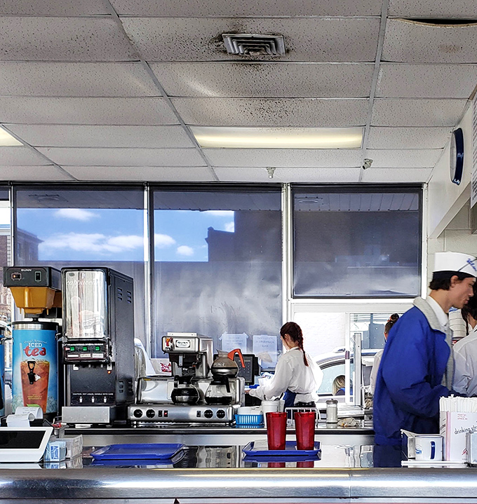 Behind every great sandwich is a dedicated team working their flat-top magic in a kitchen that values efficiency over frills.