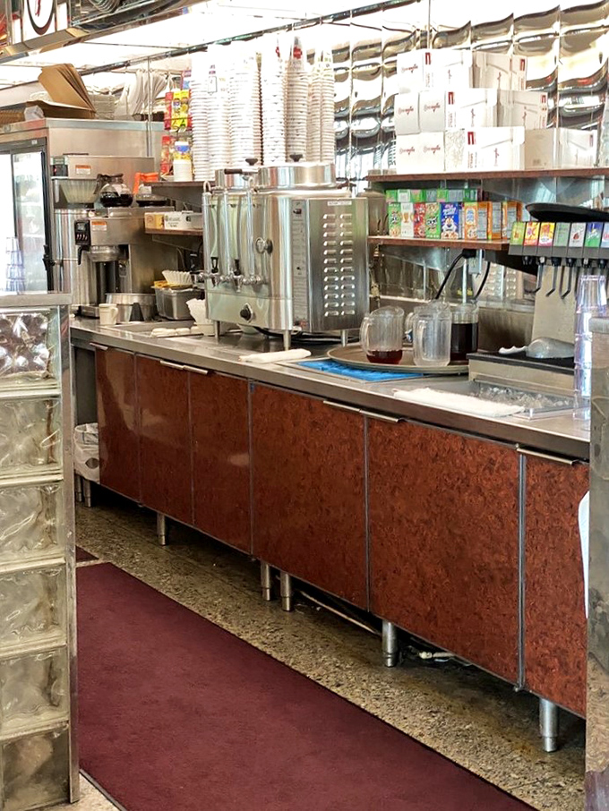 Behind the scenes magic: where coffee is always brewing, grills are always sizzling, and breakfast is always just minutes away. 