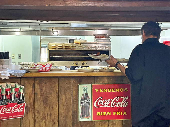 Where the magic happens&mdash;a glimpse into the kitchen that's been turning out New Mexican comfort food for generations.