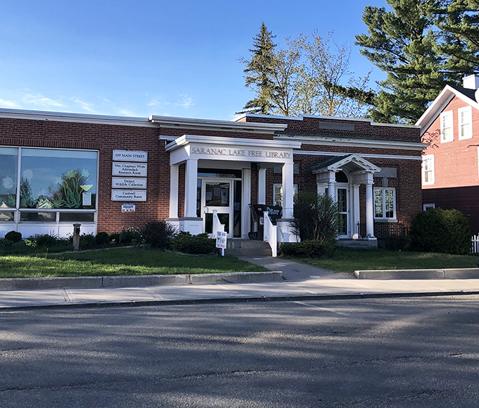 The Saranac Free Library&mdash;proof that the best things in life are indeed free, especially when they come with comfortable chairs and unlimited stories.