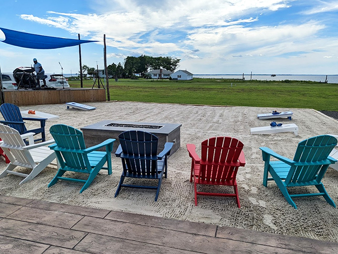 Adirondack chairs facing the water invite you to sit a spell&mdash;because rushing through the Eastern Shore experience would be missing the point entirely.