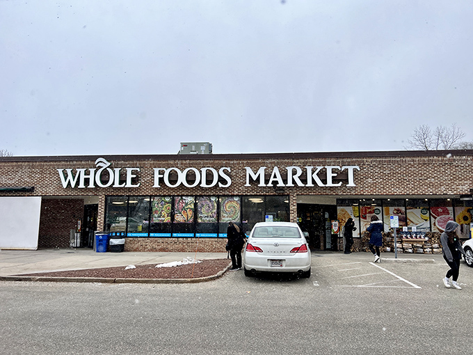 Even chain stores like Whole Foods take on a more neighborly vibe here, where shopping isn't just an errand but a social occasion.
