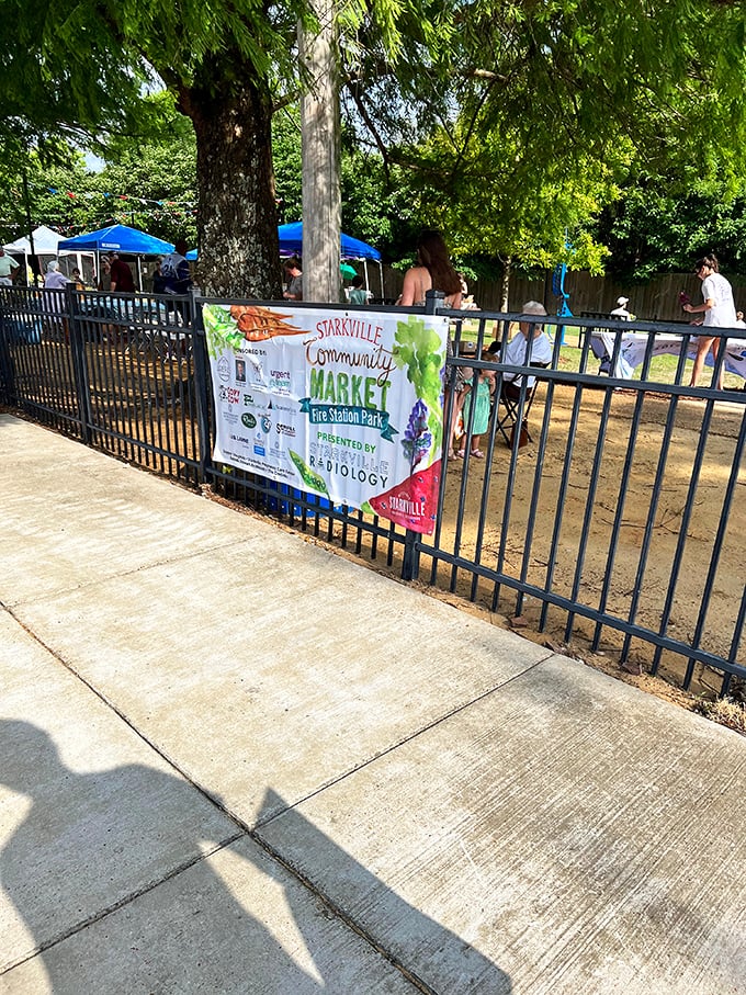 Starkville Community Market brings farm-fresh goodness to urban convenience, where conversations with growers come standard with every purchase.