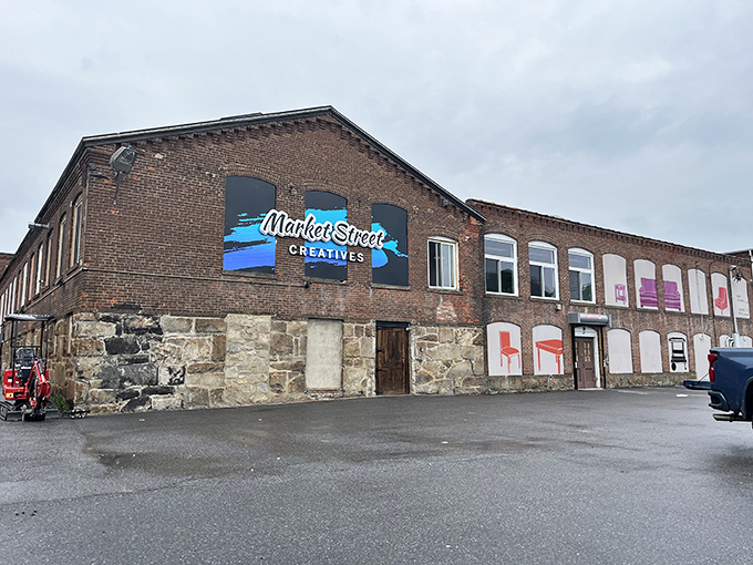 Market Street Creatives breathes new life into old industrial bones, because creativity doesn't require Manhattan rent.