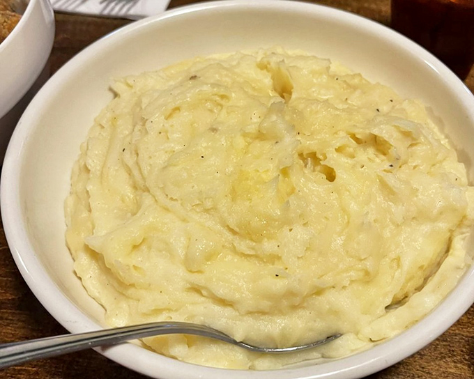Mashed potatoes so creamy they make clouds seem lumpy by comparison. Butter isn't an ingredient here&mdash;it's a philosophy. 