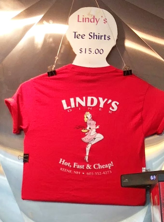 Merch that proudly proclaims "Hot, Fast & Cheap!"&mdash;three qualities that have kept diners in business since time immemorial.
