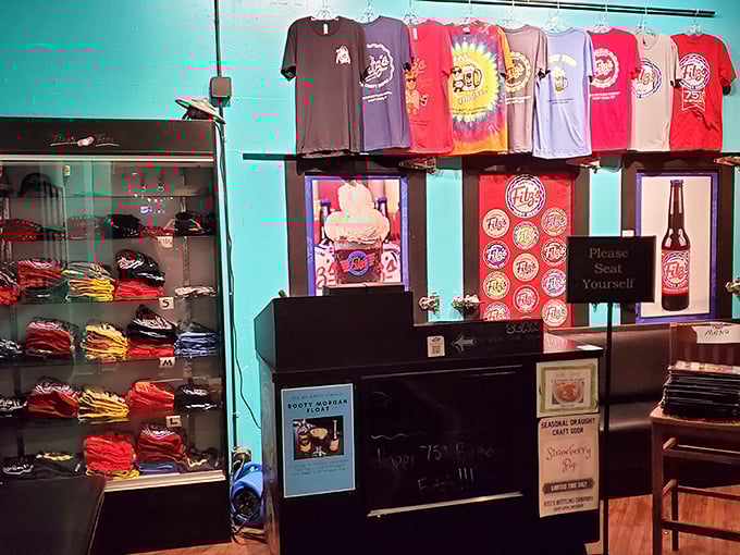 Merchandise that lets you take the Fitz's experience home, though sadly, the t-shirts don't taste nearly as good as the root beer.