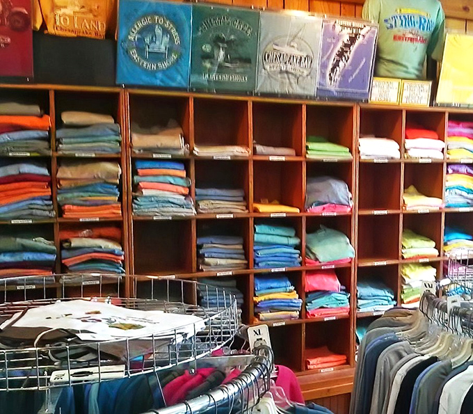 When your food is this good, people want to take the t-shirt home. Souvenir calories may fade, but the memories are permanent.