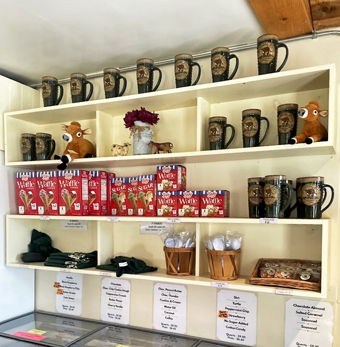 A visual family tree that tells the story of dedication to dairy excellence. Seven generations of passion framed on a rustic ladder.