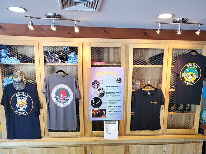 Wear your allegiance proudly&mdash;these brewery tees let you carry a piece of Robin Hood's rebellious spirit long after your glass is empty.