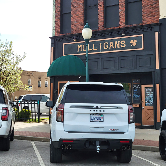 Mulligans isn't just a pub&mdash;it's a community gathering spot where the shamrock sign promises good fortune and better stories for those who step inside.