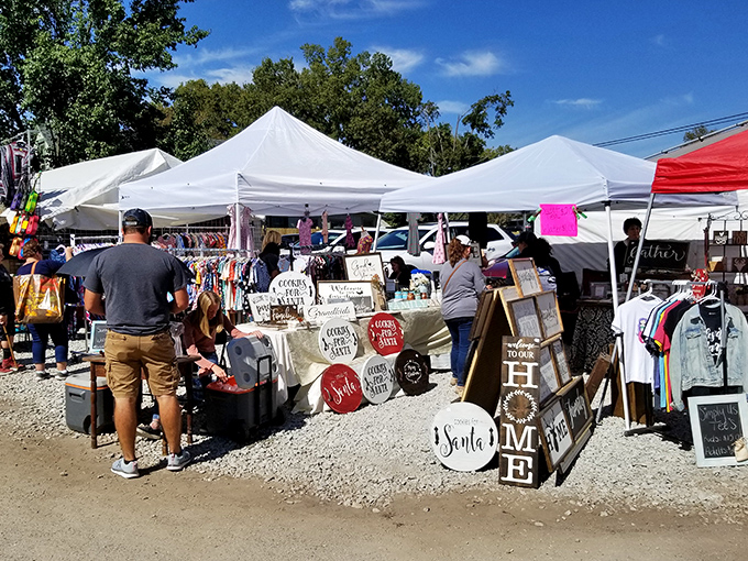 The Sauerkraut Festival brings vendors selling handmade signs that'll make your neighbors wonder about your decorating choices.