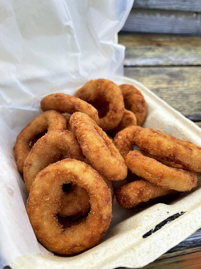 These onion rings aren't just side dishes&mdash;they're golden halos of happiness that deserve their own spotlight.