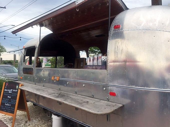 The Airstream bar&mdash;where summer cocktails are served with a side of nostalgia. Aluminum never looked so inviting or promised such delicious rewards.