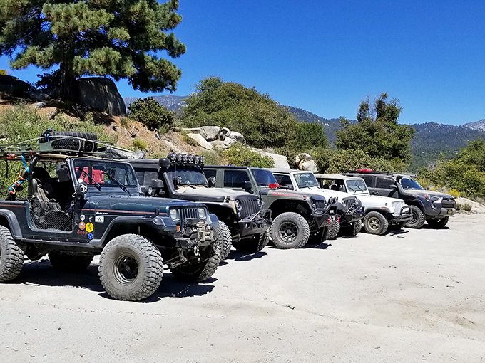 The unofficial Jeep convention suggests that adventure seekers have discovered what we now know—this view is worth the journey.
