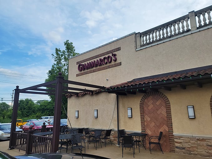 Ohio summers were made for al fresco dining. Giammarco's patio offers the perfect setting for twirling pasta under open skies.
