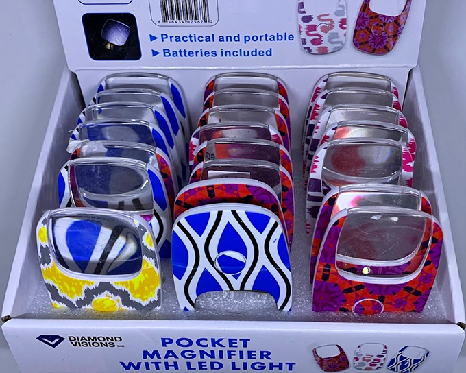 Pocket magnifiers that open up a whole new world of detail, perfect for reading fine print and life's smaller mysteries.