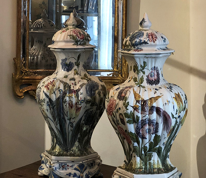 Porcelain vases so exquisite they'd make the flowers you put in them feel underdressed for the occasion.