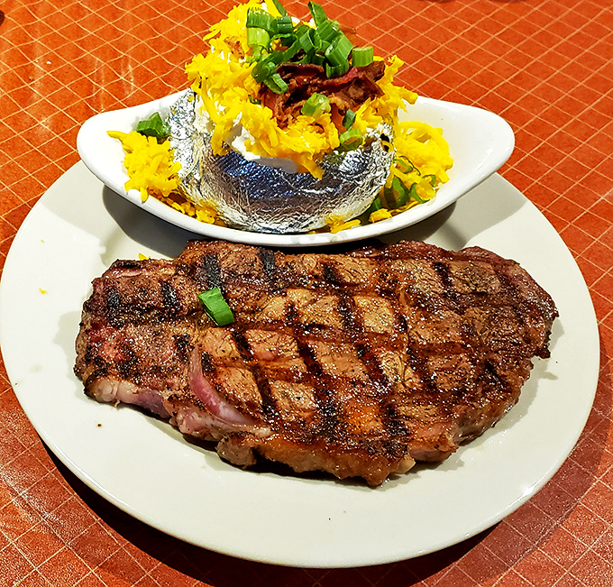 Grill marks on a steak should be like a signature&mdash;distinctive, confident, and impossible to forge. This ribeye gets it perfectly right.