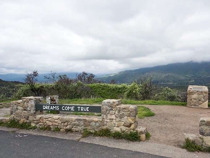 Even on cloudy days, the "Dreams Come True" promise holds up. The valley's misty mountains create a moody, contemplative atmosphere worth savoring.
