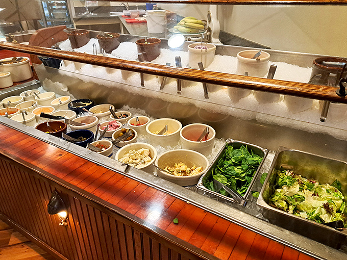The salad bar&mdash;a Midwestern work of art where fresh ingredients wait patiently for you to make good choices or deliciously bad ones.