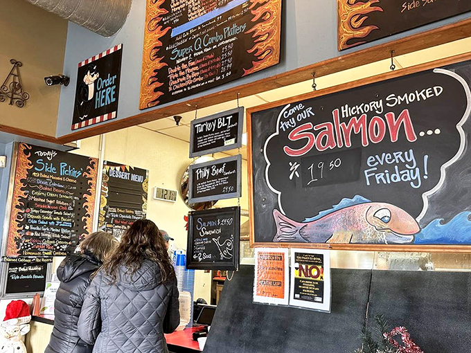 The ordering counter where dreams become reality &ndash; and reality becomes a very full stomach.