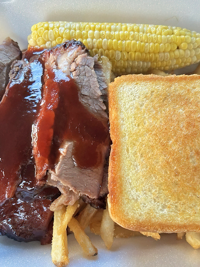 Brisket so tender and sauce so good, you'll find yourself contemplating whether licking the plate is socially acceptable. (Spoiler: at Smokin' Joe's, it might be.)