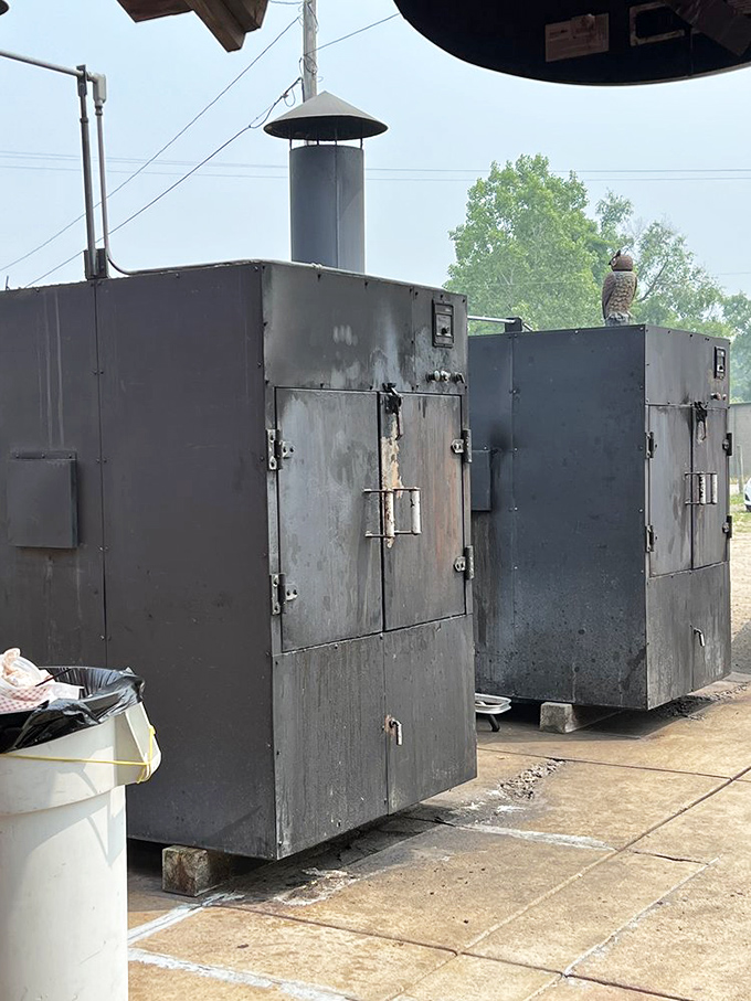 The workhorses of West Texas Barbeque Co.&mdash;these smokers have seen things, done things, and created memories that last longer than the meal itself.