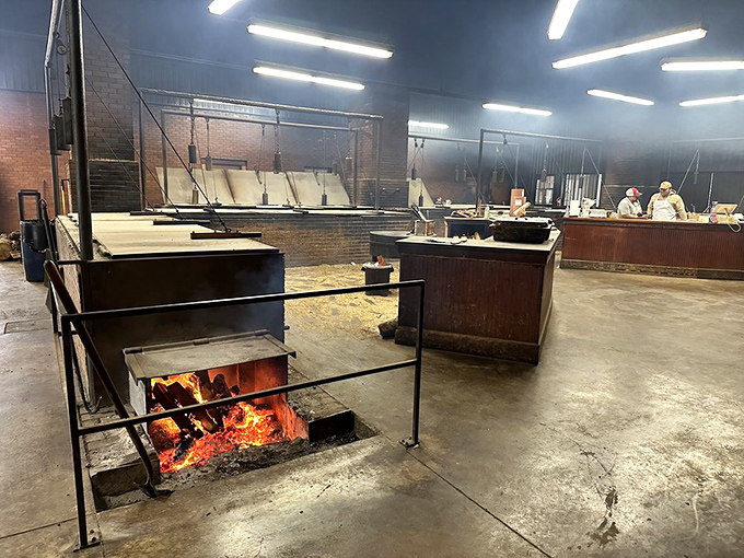 The pit room&mdash;where fire, smoke, and time perform their ancient alchemy, transforming tough cuts into tender treasures.