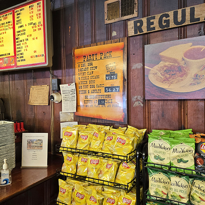 Chip displays and party packs &ndash; because sometimes you need to bring Fresh Air's barbecue magic home to share with those who couldn't make the pilgrimage.