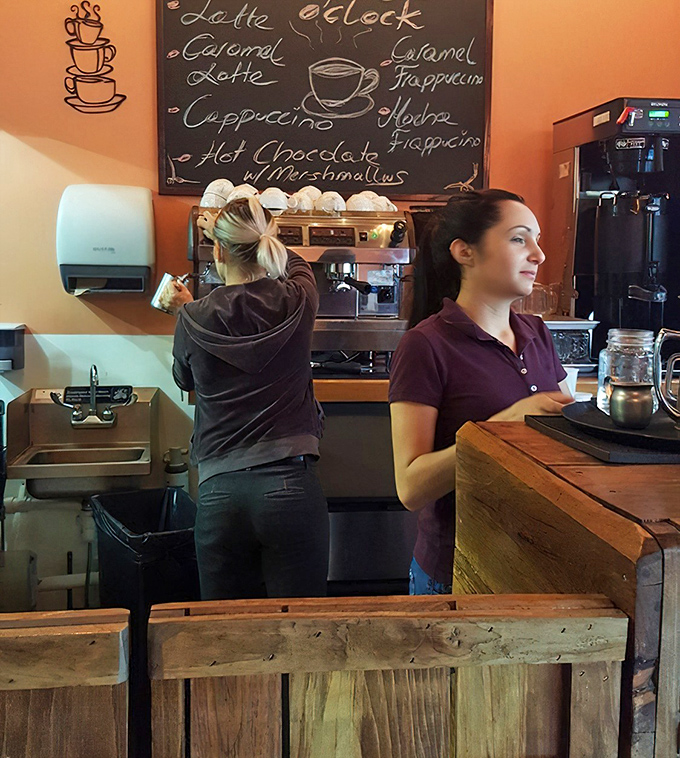 Where the magic happens&mdash;skilled baristas crafting morning elixirs with practiced precision. The unsung heroes of your perfect breakfast experience.