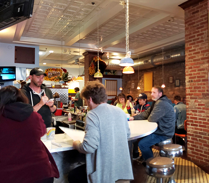 Behind every great diner is a staff that moves with the choreographed precision of Broadway dancers, only their performance ends with pie.