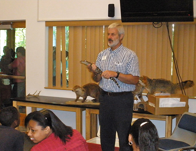 Park rangers bringing wildlife education to life &ndash; those taxidermied critters have seen things, man.