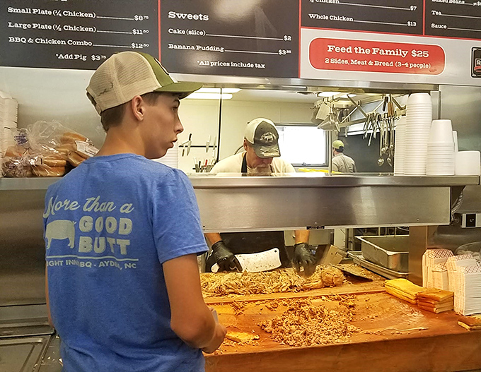 That shirt says it all&mdash;in the hierarchy of important body parts at Skylight Inn, a good butt (pork, that is) ranks supreme.
