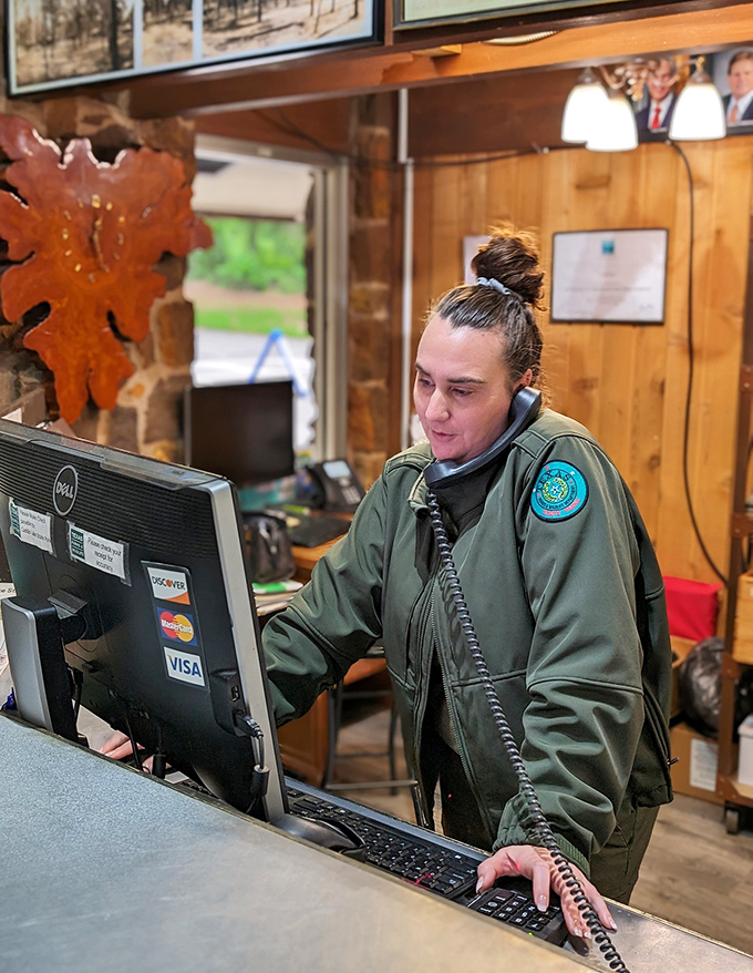 Park staff juggle hospitality and conservation daily, answering questions from "Where's the bathroom?" to "Is that alligator supposed to be there?"