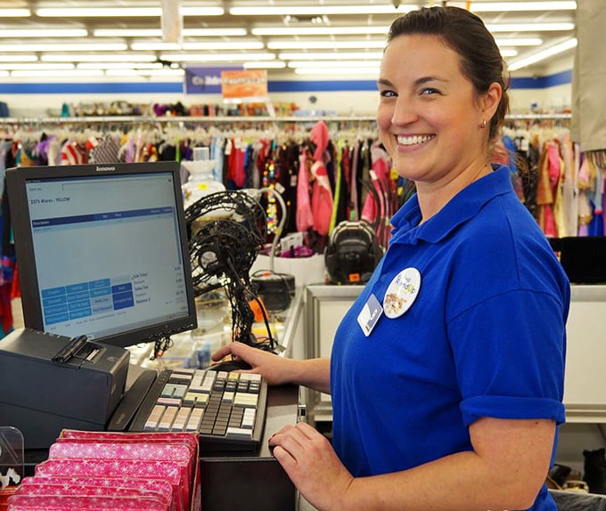 Staff members who've seen it all still manage genuine smiles, the true heroes of this adventure.