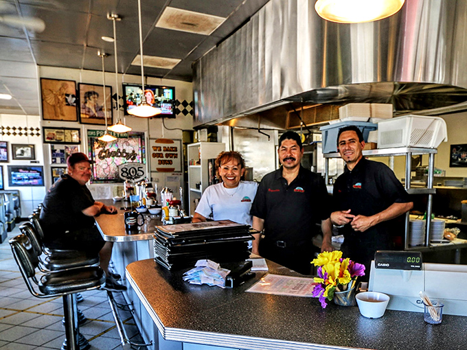 The real secret ingredient at Classic 50's Diner? A staff that treats you like you're part of the extended family reunion.