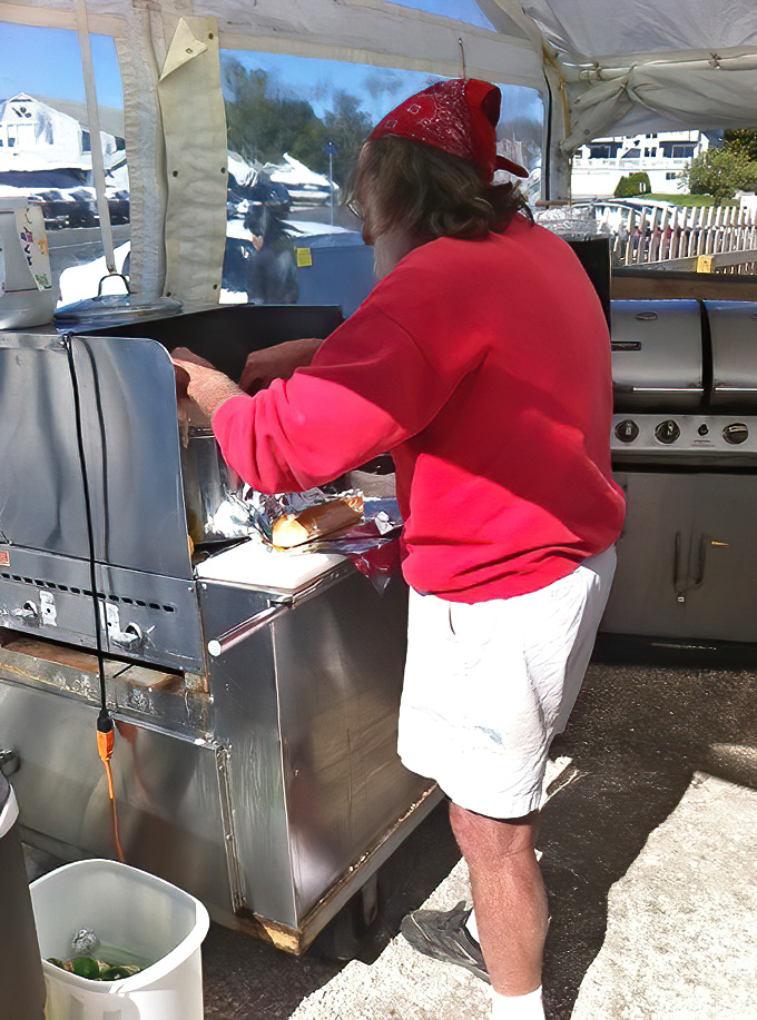 The crew that makes it happen &ndash; no celebrity chefs, just seafood wizards.